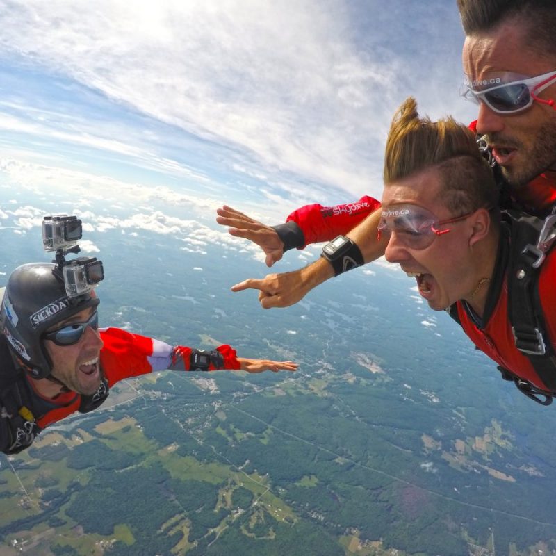 Rafting, Whitewater & Skydiving | 2-Days Package